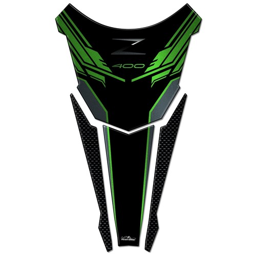 Stickers Tank Pad Motorcycle 3D compatible with Kawasaki Z400 2019-2020 ...