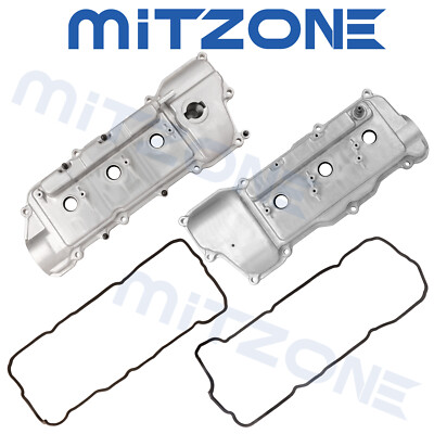 2x Valve Covers Set for 2004-2006 Toyota Camry Sienna Lexus ES330 RX330 ...