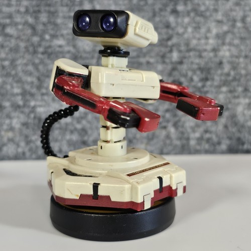 ROB FAMICOM COLOR AMIIBO COMPLETE Authentic 3DS Switch Super Smash Bros ...