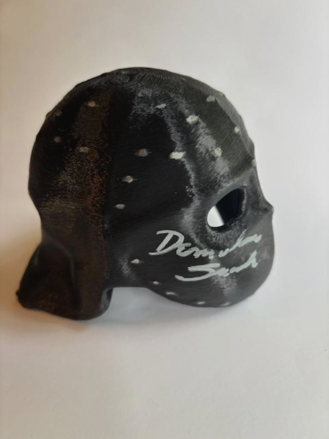 Demolition miniature entrance mask signed by Ax and Smash | eBay
