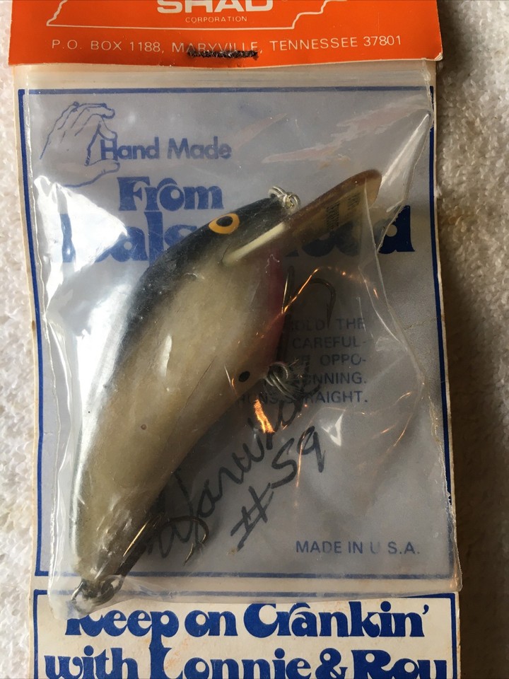 5- NOS Tennessee Shad on Card Lonnie Warwick & Roy WInston Minnesota ...