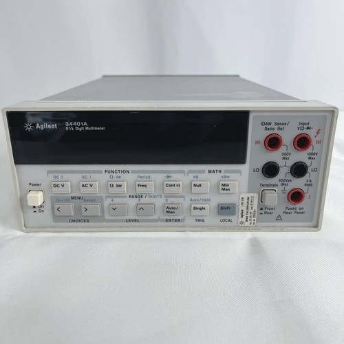 HP / Agilent 34401A Used Digital Multimeter 6½ Digit Tested & Spot-on ...