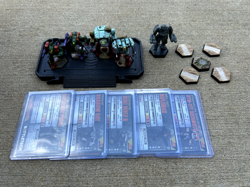 Battletech Alpha Strike Custom Lance Pro Painted + Terrain Pieces ...