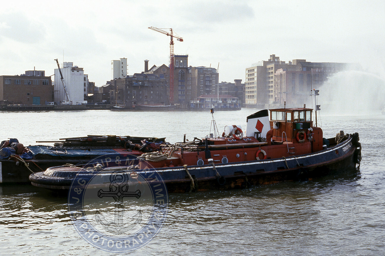 Ship Photo - General Marine Tug GENERAL III On The Thames 6x4 (10X15 ...