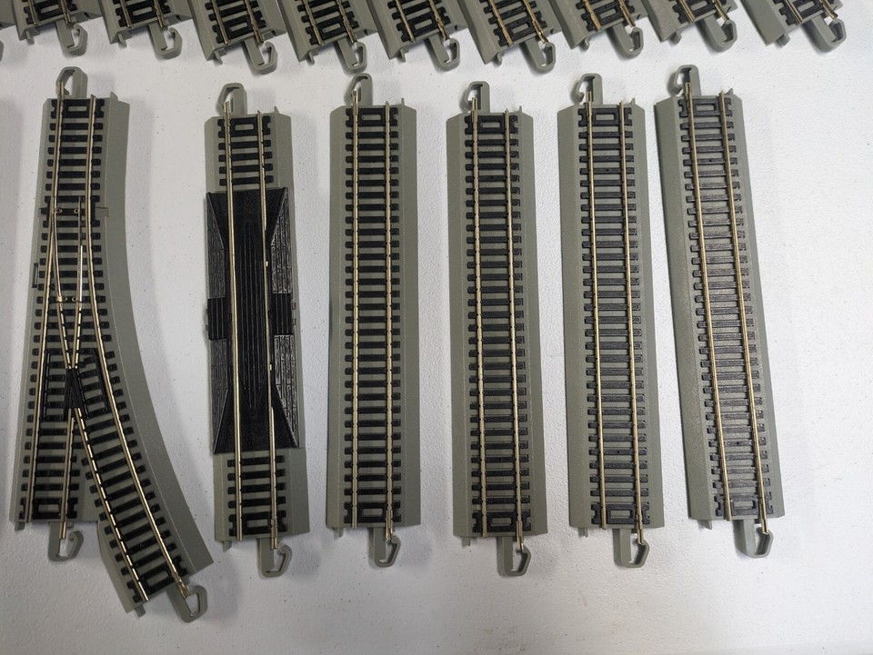 19 pc Bachmann EZ Track System Train Track HO | eBay