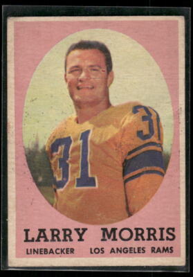 #50 Larry Morris 1958 Topps Rookie | eBay