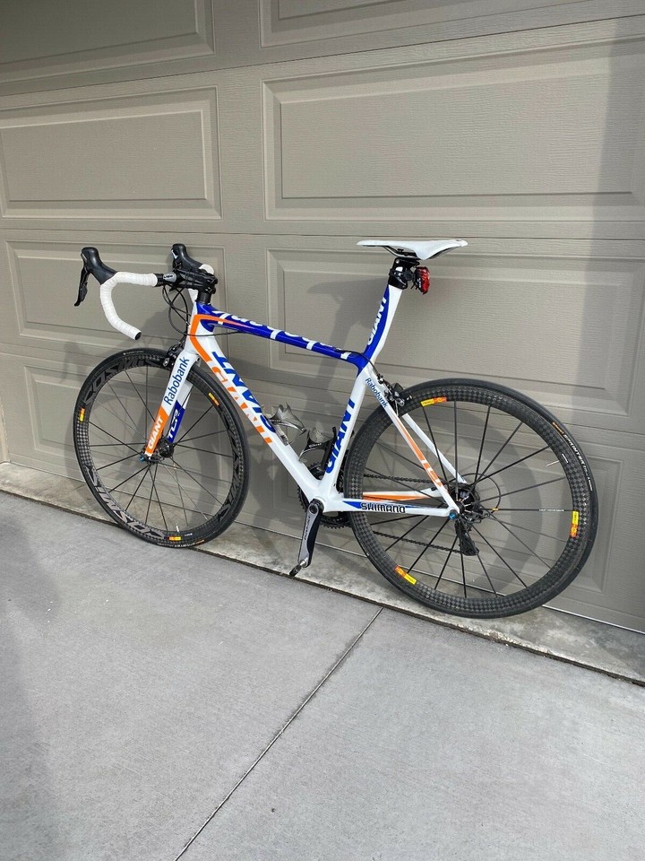 Giant TCR Advanced SL Team Rabobank Road Bike Mavic Ultimate | eBay