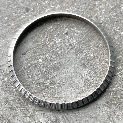 Genuine 36mm Rolex Engine Turned Stainless Steel Bezel 16220 16030 1603 ...