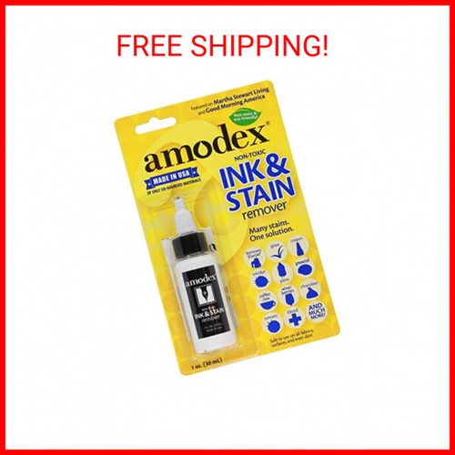 amodex Ink and Stain Remover – Cleans Marker, Ink, Crayon, Pen, Makeup ...