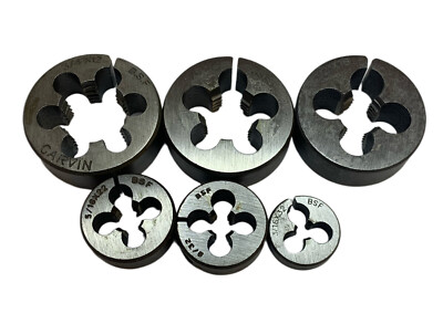 BSF THREADING DIES LEFT AND RIGHT DIE ROUND SPLIT DIES ALL SIZES ...