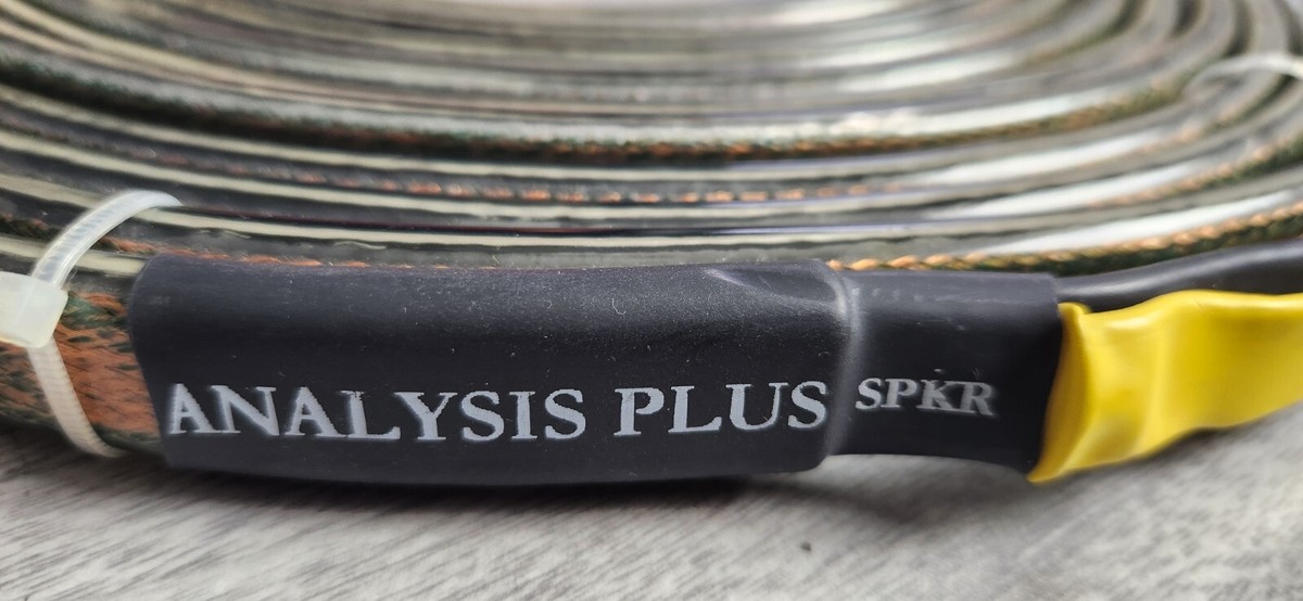 Analysis Plus Oval 9 Speaker Cable (Single) 25 ft T1 Spade Analysis Plus Oval 9 Speaker Cable (Single) 25 ft T1 Spade
