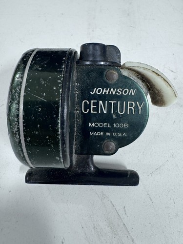 Vintage Johnson Century Model 100B Baitcasting Reel made in USA BN | eBay