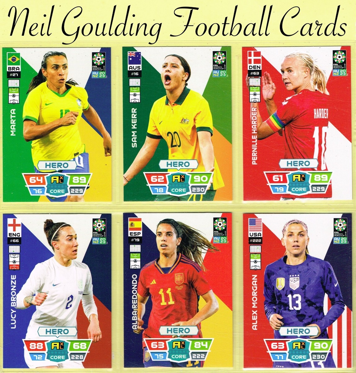 Soccer Girls Cards 2024 NWSL League Trading Card Set North Carolina