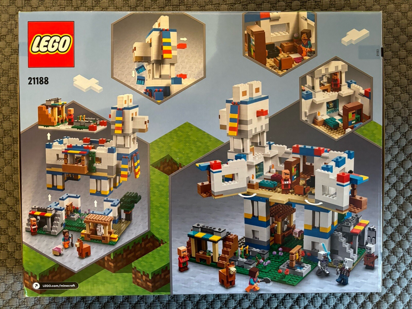 LEGO MINECRAFT 21188 THE LLAMA VILLAGE - NEW AND SEALED | eBay