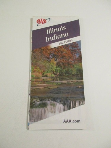 2009 AAA Illinois Indiana State Highway Travel Road Map-TK3 | eBay