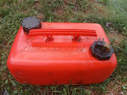 Quicksilver 6.6 GALLON Plastic Outboard Engine Marine/Boat Gas/Fuel ...