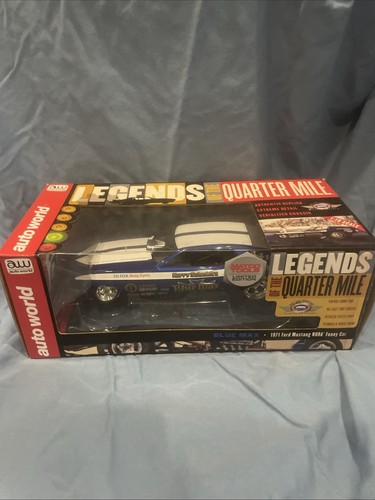 Harry Schmidt's "BLUE MAX"1971 Ford Mustang "Legends Of The Quarter ...