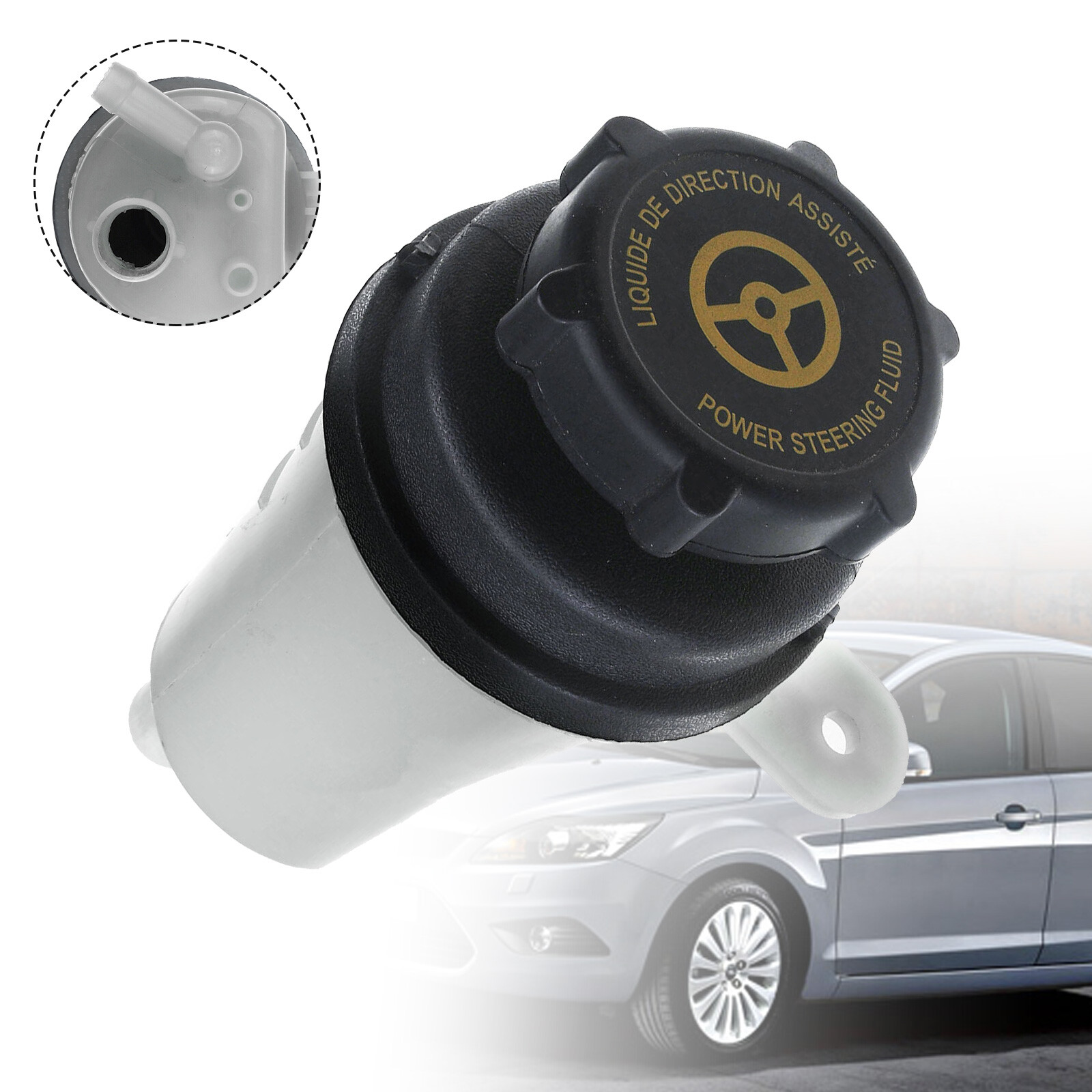 Power Steering Oil Expansion Tank Bottle For Ford C-Max / Focus II MK2 ...