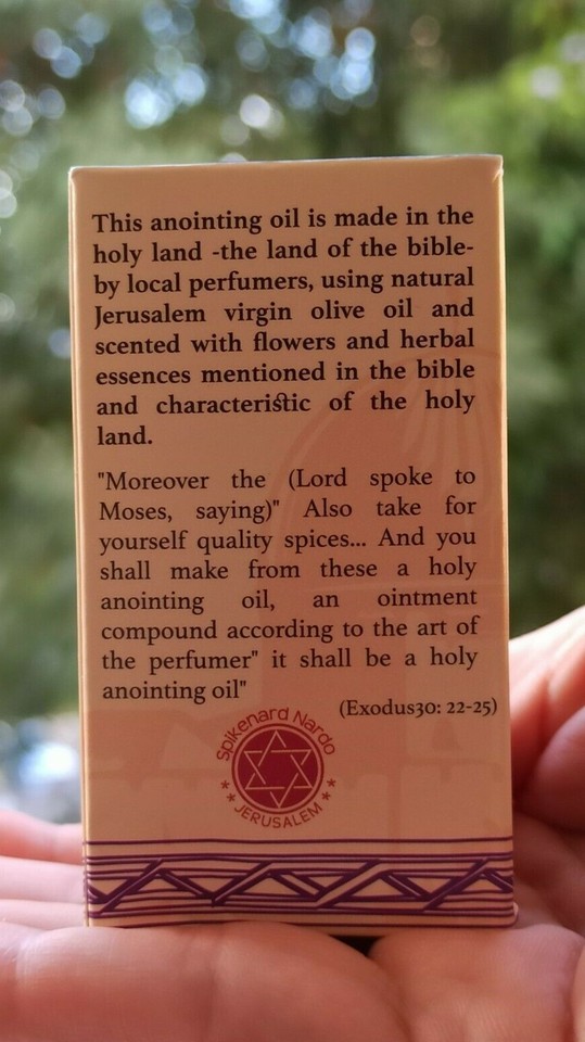 Spikenard Nard Oil Anointing Jerusalem Scent Nardo Holy Oil Biblical ...