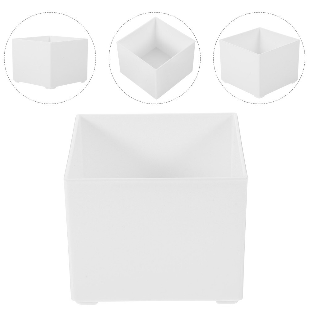 Acrylic Tea Bag Box Coffee Station Organizer Square Coffee Pod Storage ...