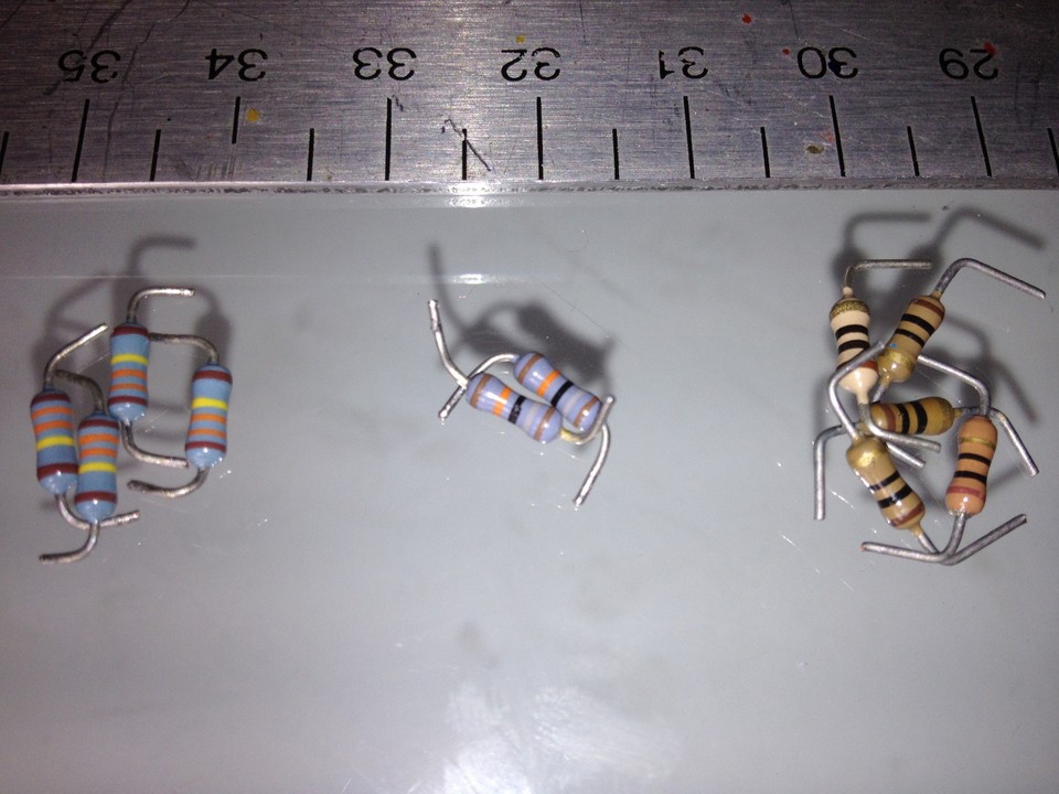 Mixed Value (Pre-Trimmed) Resistors (73 pack) | eBay