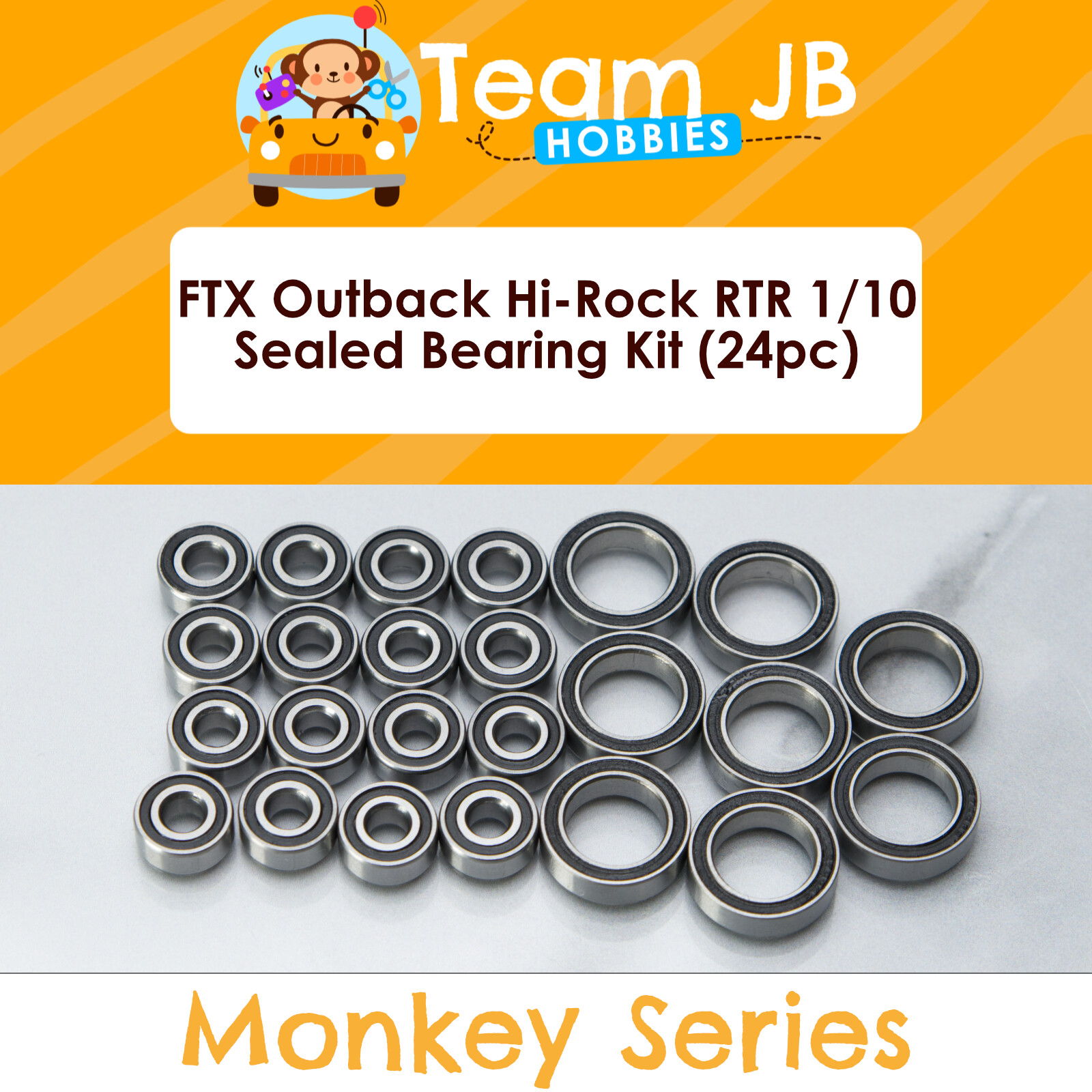 FTX Outback Hi-Rock RTR 1/10 - 24 Pcs Rubber Sealed Bearings Kit | eBay