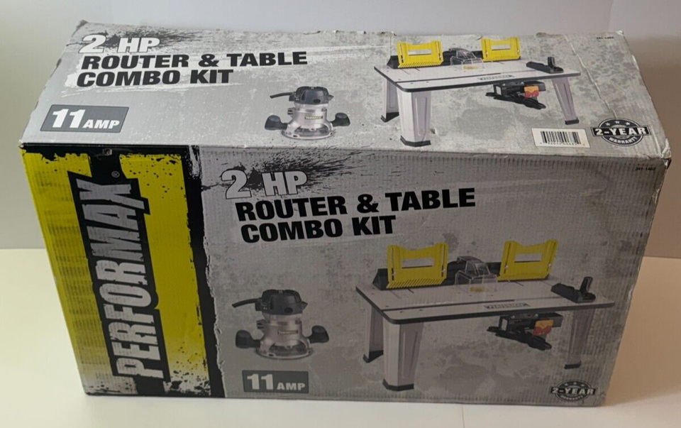 PerformanX 2 HP Router & Table Combo Kit 11 AMP 25000 RPM LED Lights ...