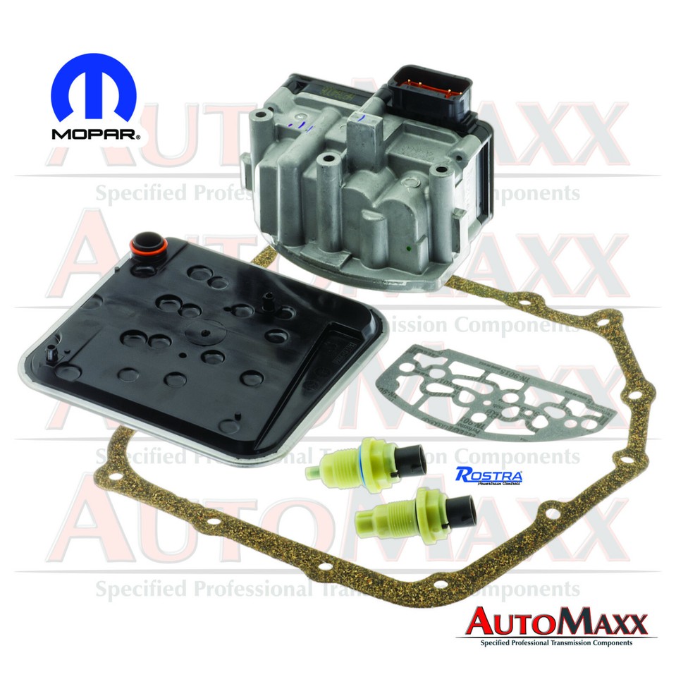 A604 41TE Shift Solenoid Block OEM with Filter Kit & Input Output Speed ...