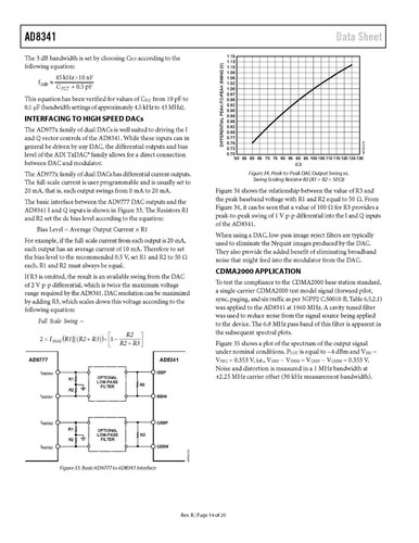 (LOT OF 3) Analog Devices AD8341ACPZ RF Vector Modulator 24VFQFN *NEW ...