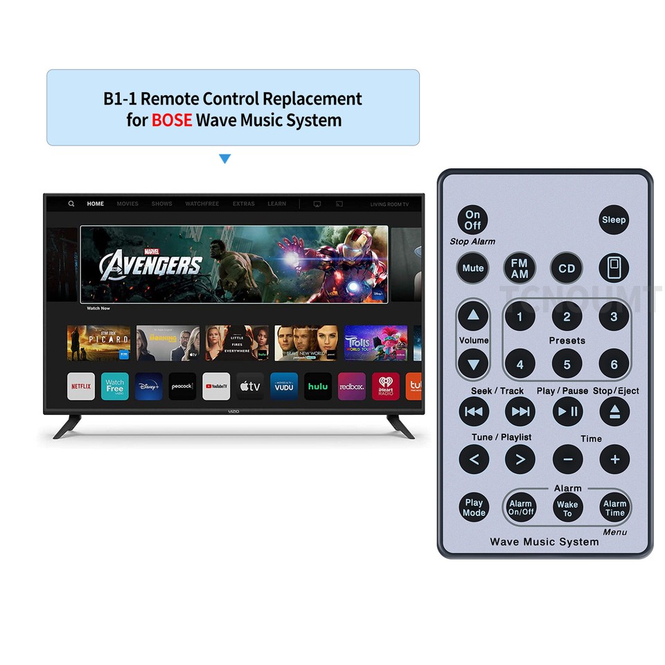 Remote Control For Bose Wave Soundtouch Music System AWRCC1 AWRCC2 ...