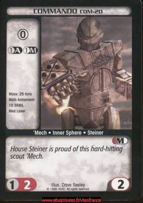 Commando (COM-2D) [Limited] ENG Battletech TCG | eBay