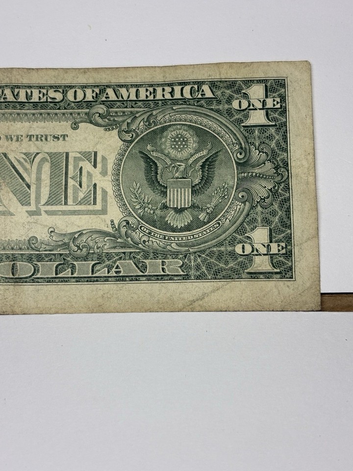 B13 Duplicate Star Note fancy serial number 1 dollar billB03560553* FW ...
