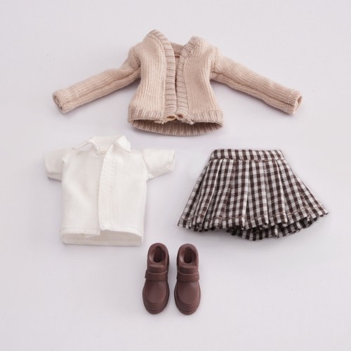 1/12 Scale Campus Uniform Set C Model for 6''Gynoid Azone Snail Shell ...