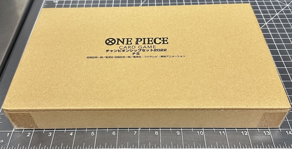 Bandai One Piece Card Game Champion Set 2022 Nami Playmat Deckbox | eBay