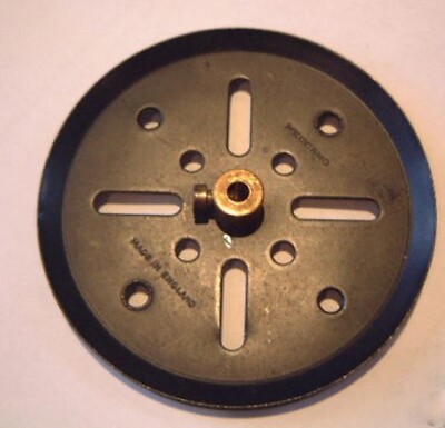Meccano part 19b, black Pulley, 3 inches diameter | eBay UK
