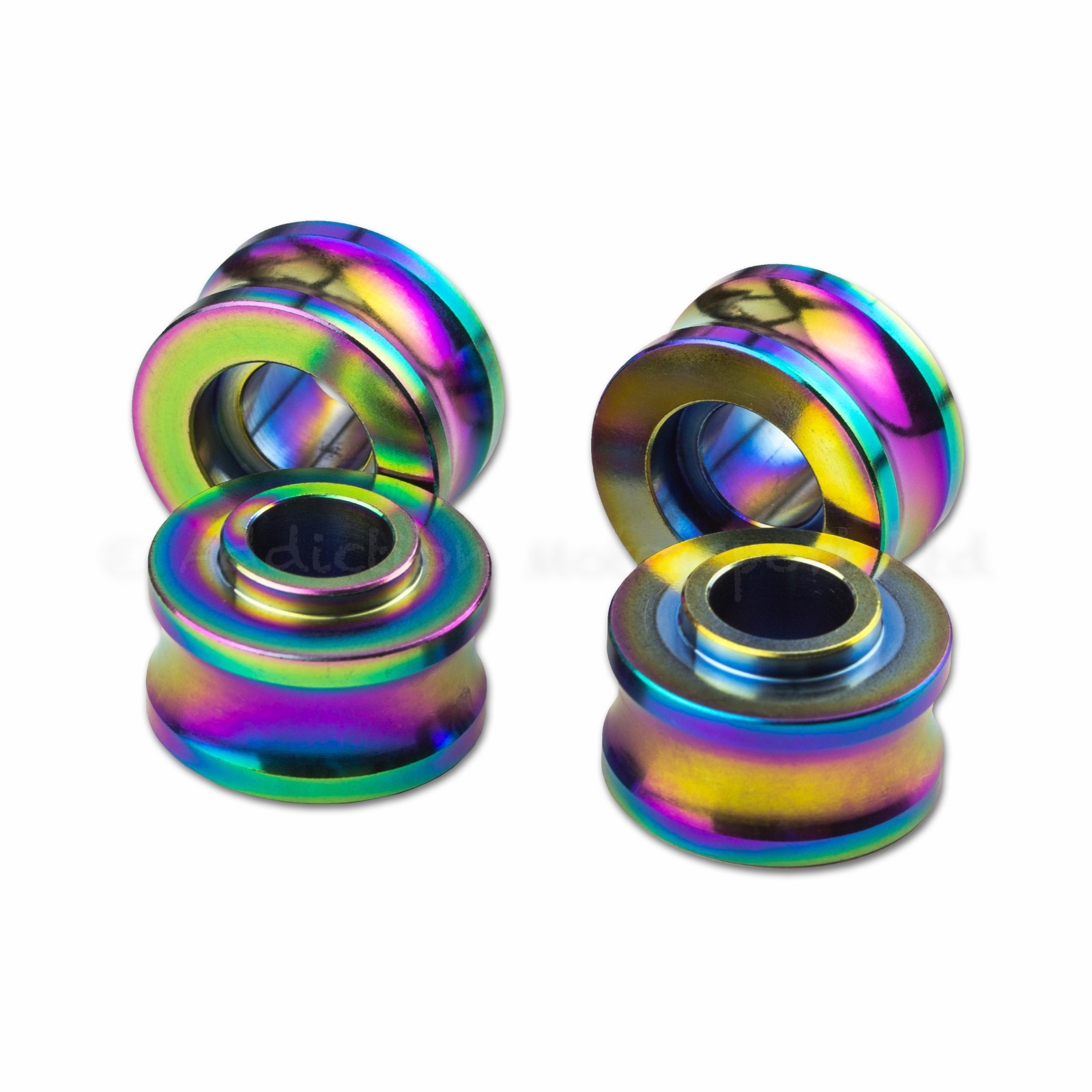 12.5mm Rainbow Titanium Spacers Radial Brake Calipers GSXR R1 R6 ZX6R ...