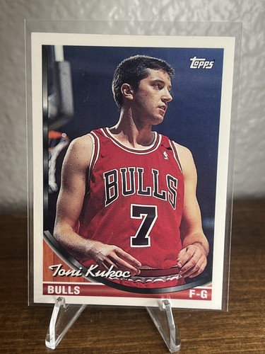 1993-94 Topps #316 Toni Kukoc Rookie RC Chicago Bulls NR-MINT | eBay