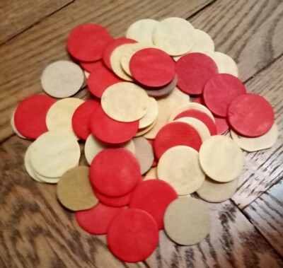 OVER FORTY ORIGINAL VINTAGE BONE CHIPS LATE 800 EARLY 900 VERY NICE | eBay