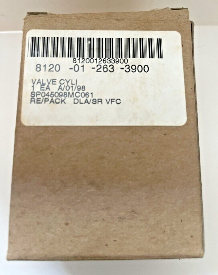 NEW SUPERIOR CGA 680 LC 1100 BRASS GAS CYLINDER VALVE NSN 8120-01-263 ...