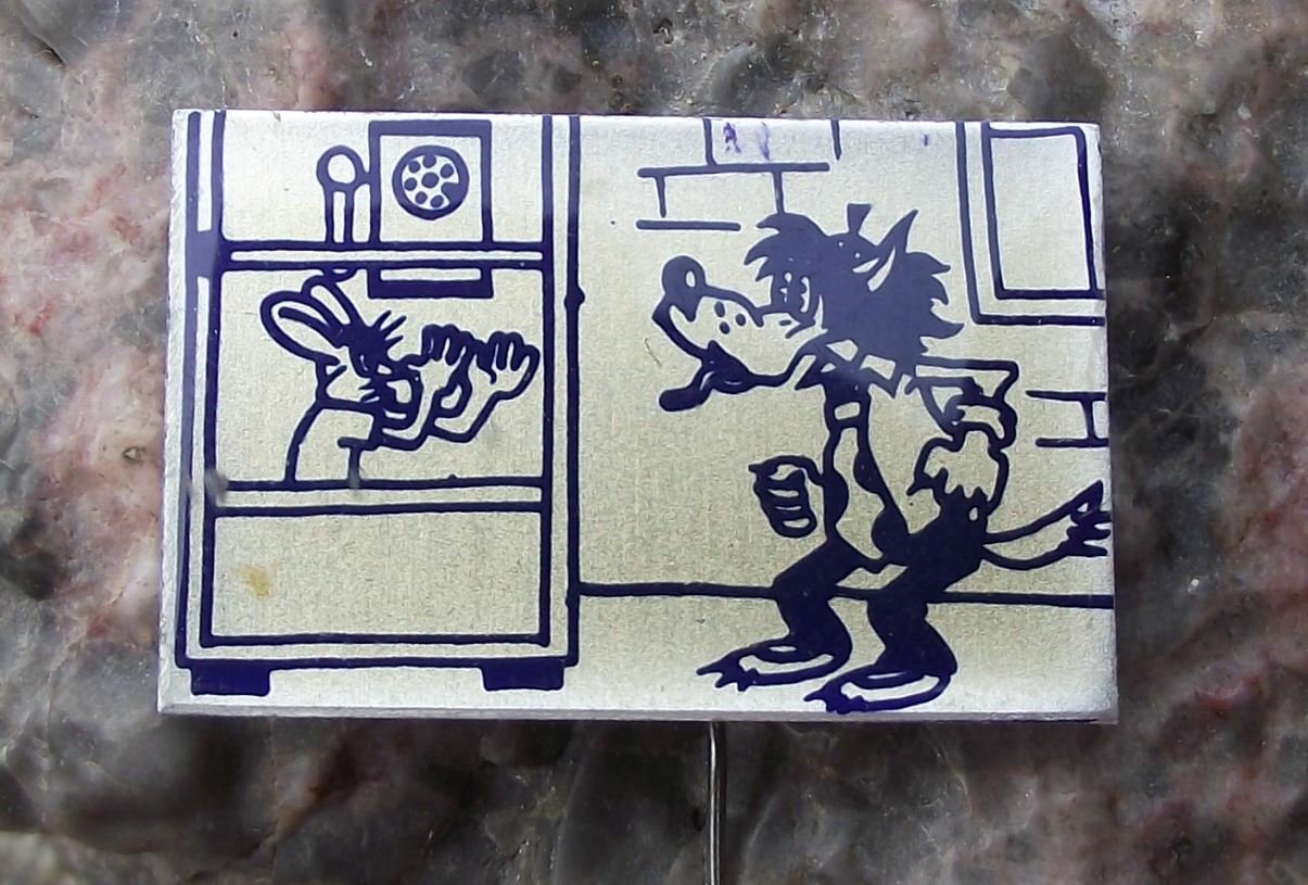 Antique Soviet Union Russian Cartoon Well Just You Wait Wolf and Hare ...