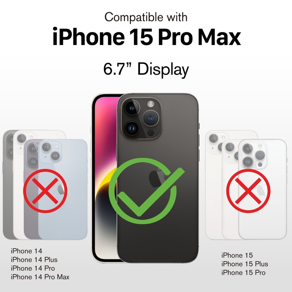 for iPhone 15 Pro Max [PRIVACY] Anti-Spy Tempered Glass Screen ...