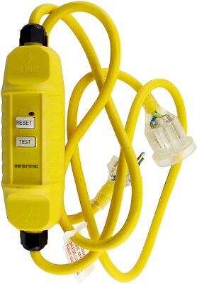 INLINE RCD PORTABLE SAFETY SWITCH 10A RESIDUAL CURRENT DEVICE CIRCUIT ...