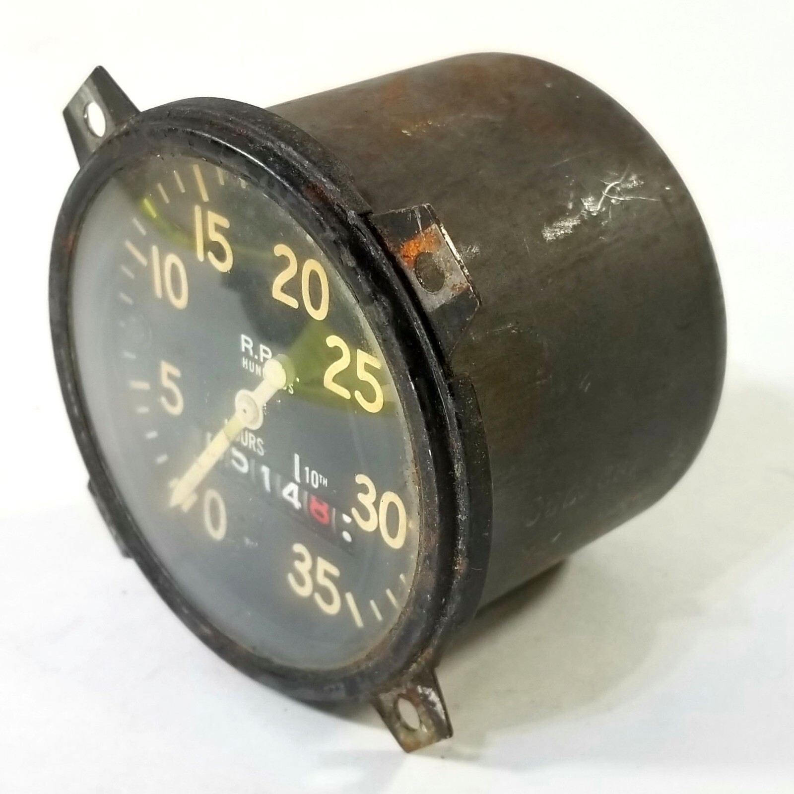 Vintage Cessna Airplane Aircraft Tach Tachometer Gauge Meter 567BX C5 ...