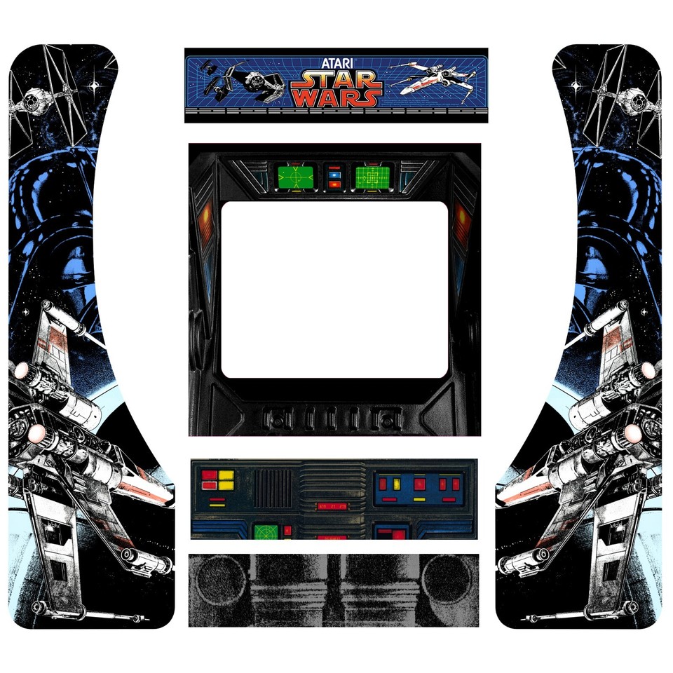 Arcade 1Up Partycade Decal Graphics Sticker Kit | eBay