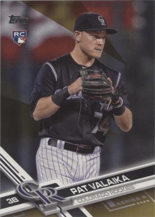 2017 Topps - Pat Valaika #415 Gold /2017 (RC) for sale online | eBay