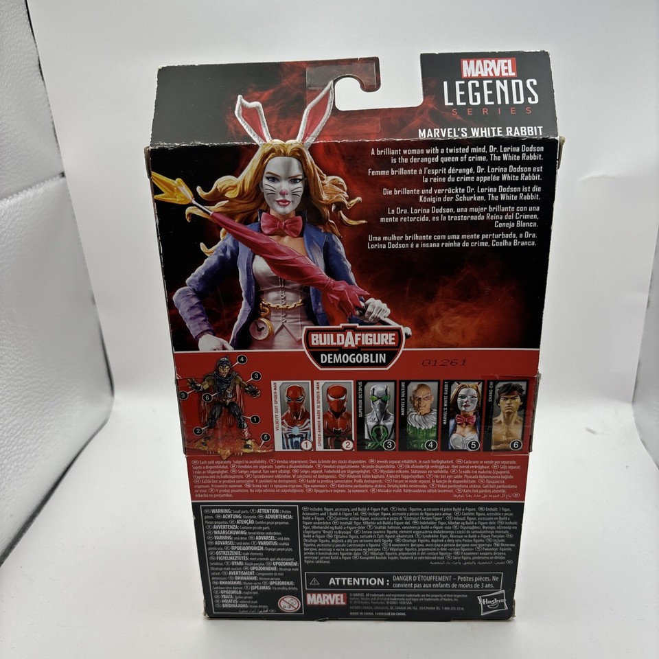 Hasbro Marvel Legends Series Spider-Man White Rabbit | eBay