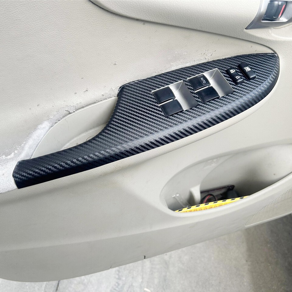 For Toyota Corolla 2007 2011 3d Carbon Fiber Pattern Interior Diy Trim 8180
