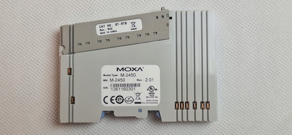 Moxa M-2450 4-Channel Relay Output Module – 230V AC/24V DC, 2A, ioLogik ...