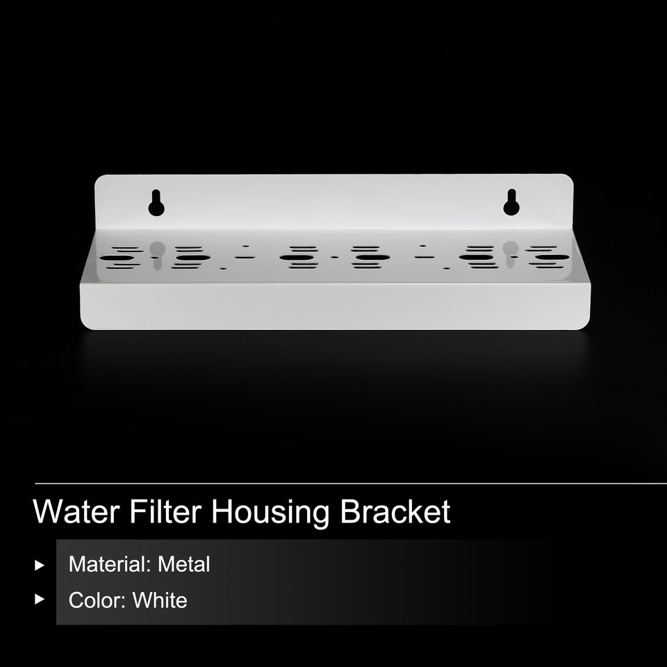 Water Filter Housing Bracket for 10 Inch 3 Stage Mounting Bracket White ...