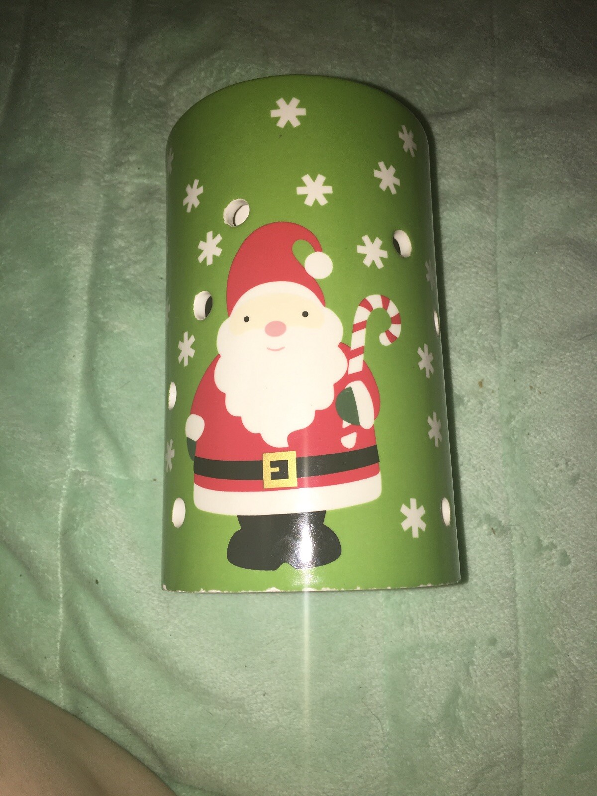 Partylite Santa Snow Tealight Holder -- Holiday! snowflake tart warmer ...